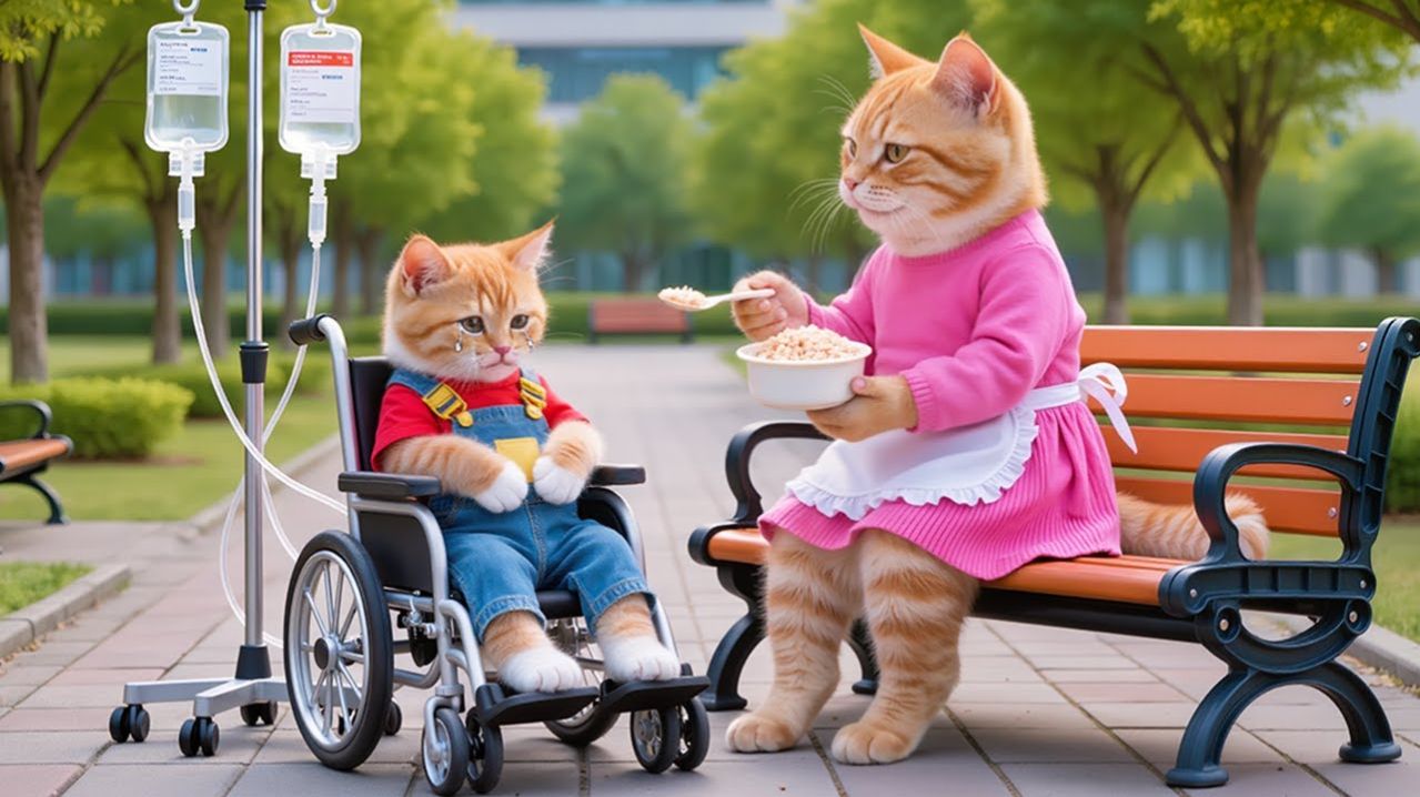 ❤️🐾 Мама—кошка заботится о своем больном котенке 😿💞 МУЛЬТИК ДЛЯ ДЕТЕЙ | МУЛЬТИКИ ДЛЯ МАЛЫШЕЙ