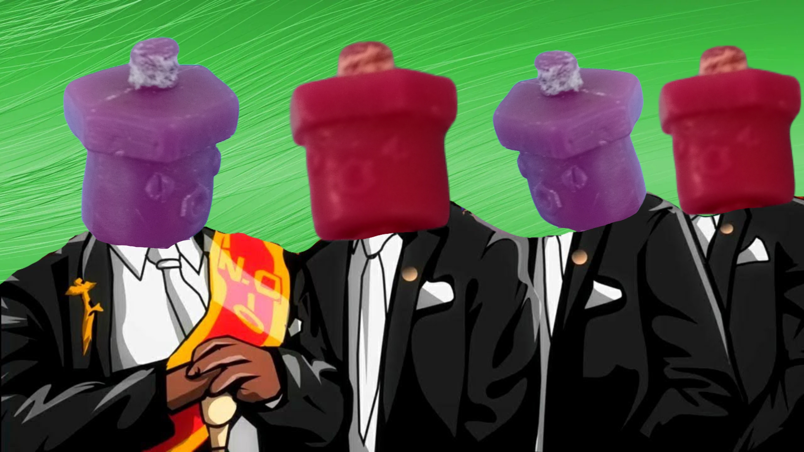 Crazy Chuck & part3 & A new red chuck has appeared - Coffin Dance (Cover)