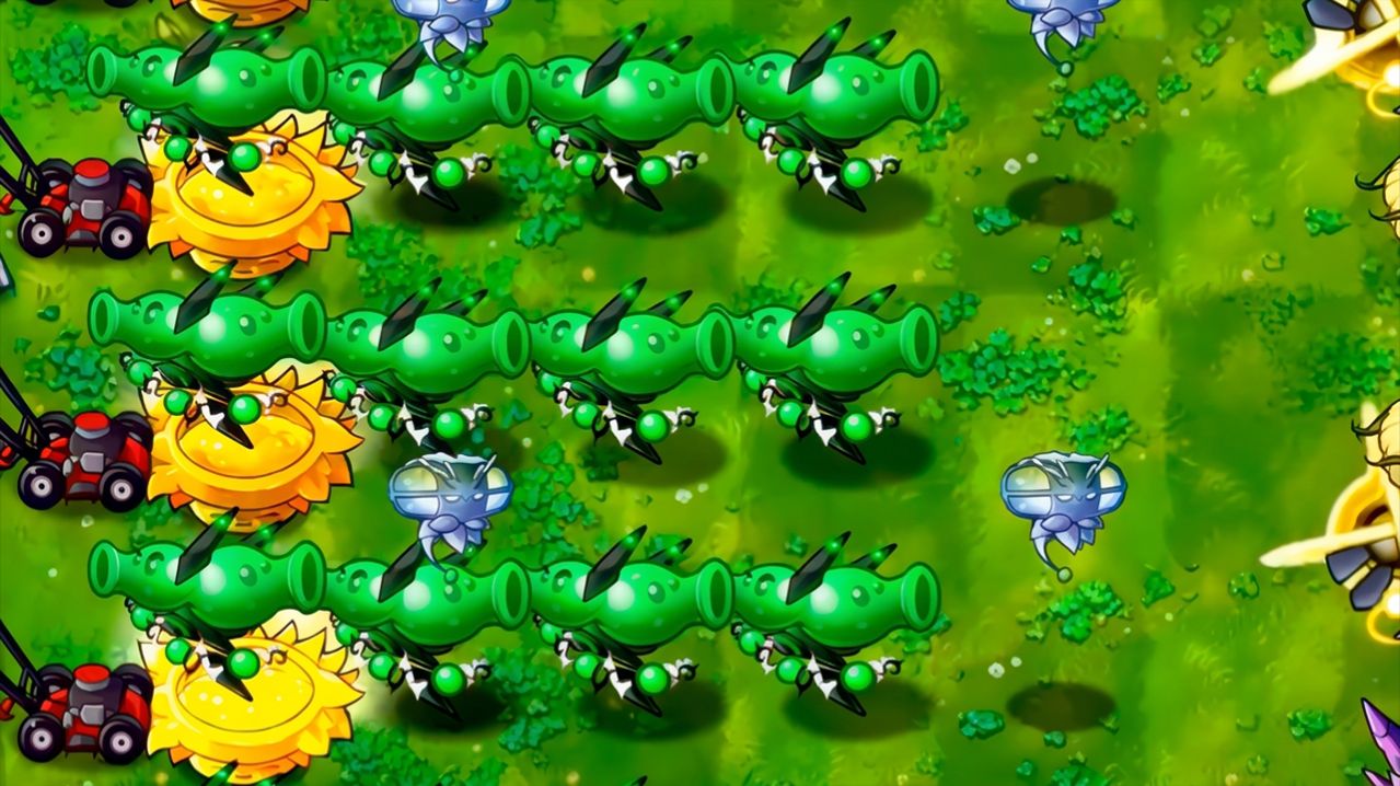 PvZ Fusion 3.6 В Обновлении Появилось Новое Растение: Сиамский Уранострел !