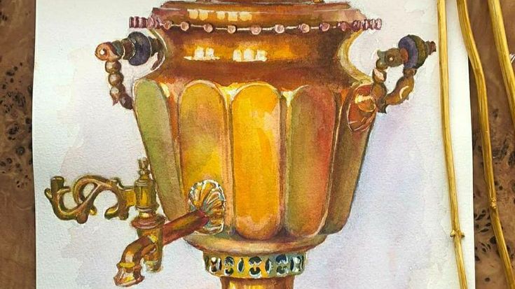 История из моей личной жизни   Как мы раньше пили чай из самовара.