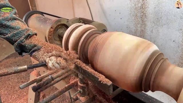 Техника и оборудование, токарный станок, обработка дерева