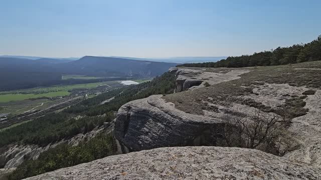 Скалы Сап-Сары-Кермен. Виды сверху - 4