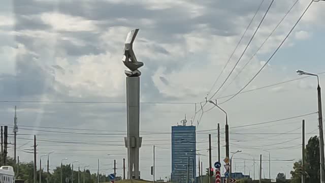 Приехали в Тольятти/обзор города Проезжаем АвтоВАЗ