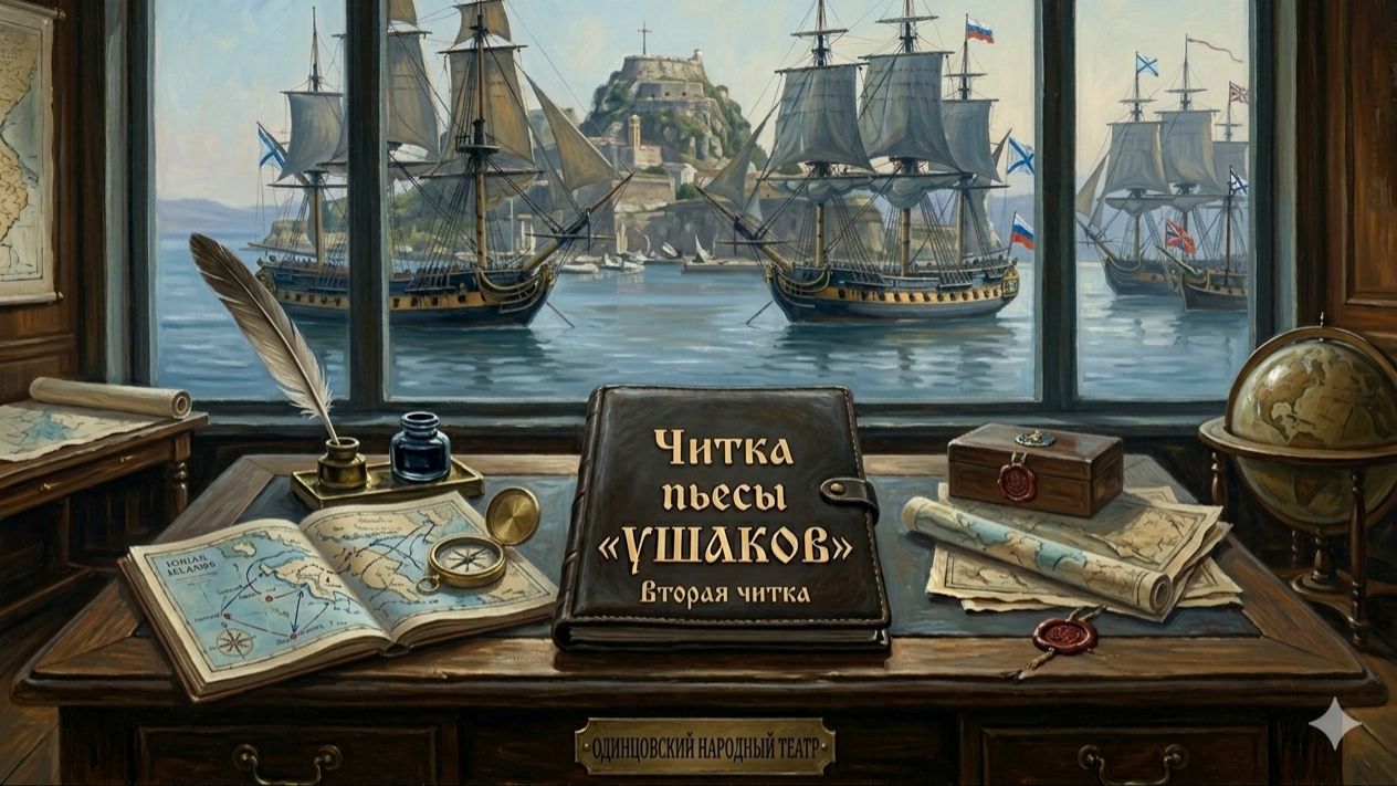 Читка пьесы "Ушаков" в ГПИБ России
