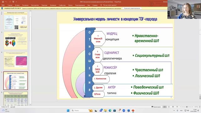 Синхрония методов и концепция психотерапии по Технологии осознания реальности(М-1.3, ТОР-курс 2026)