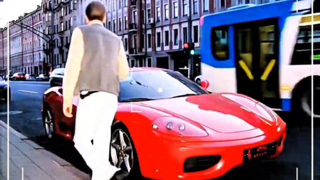 Видео ролик "Красный Порш сдал Назад...,"