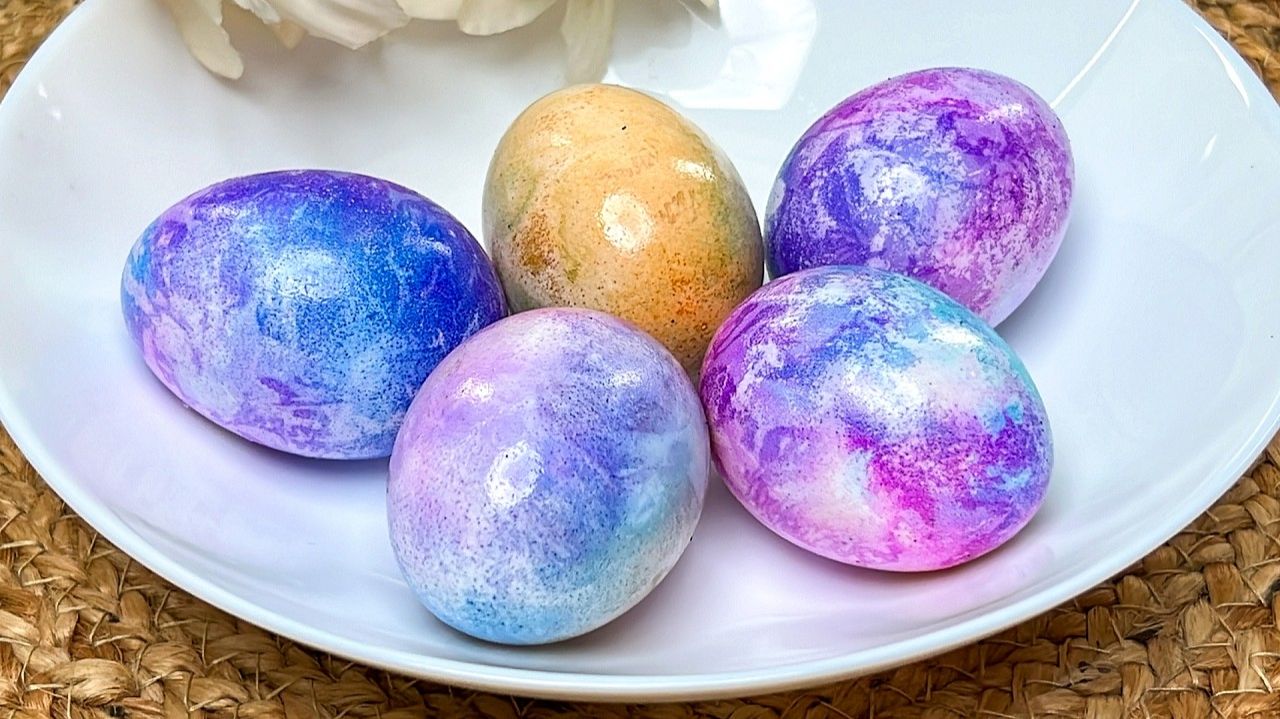 Космические яйца на Пасху с помощью бумаги! 😍