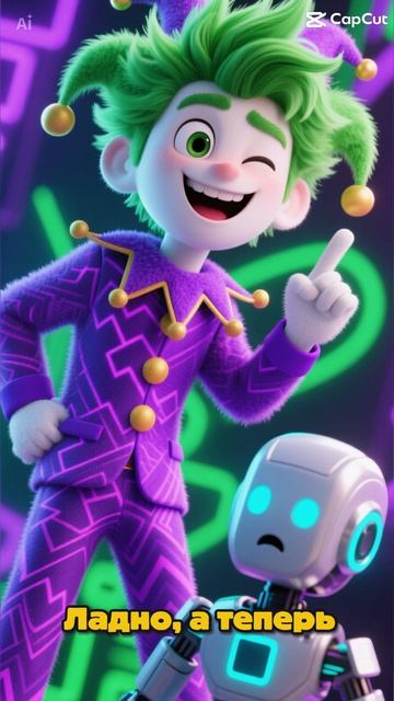 Прикольное ИИ видео 🤭 #мемы #смешно #юмор