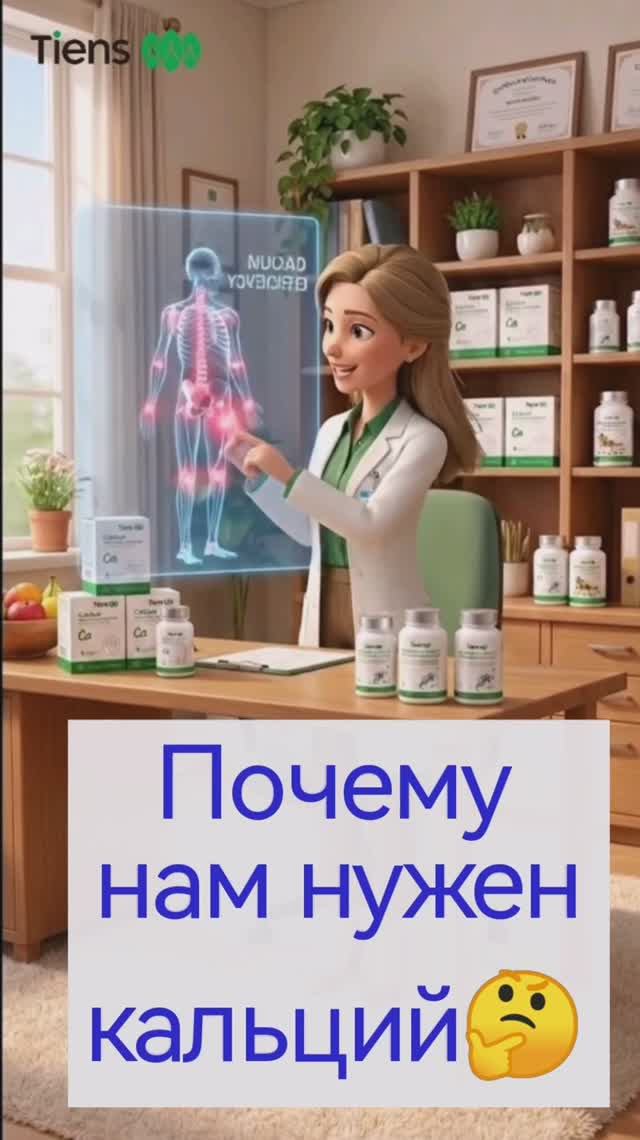 Почему нам нужен кальций? 😉