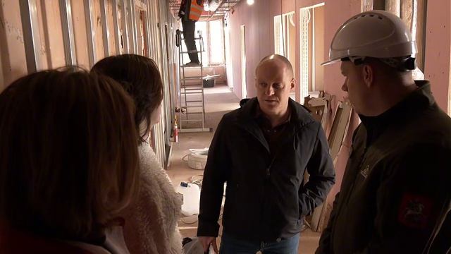 В Ивантеевке продолжается капитальный ремонт поликлиники на улице Толмачёва