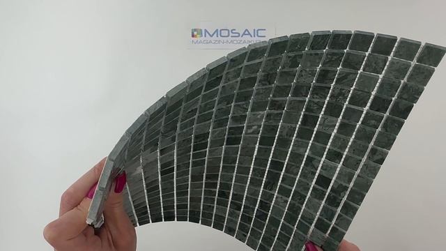 Мозаика INDIA GREEN POL 15x15