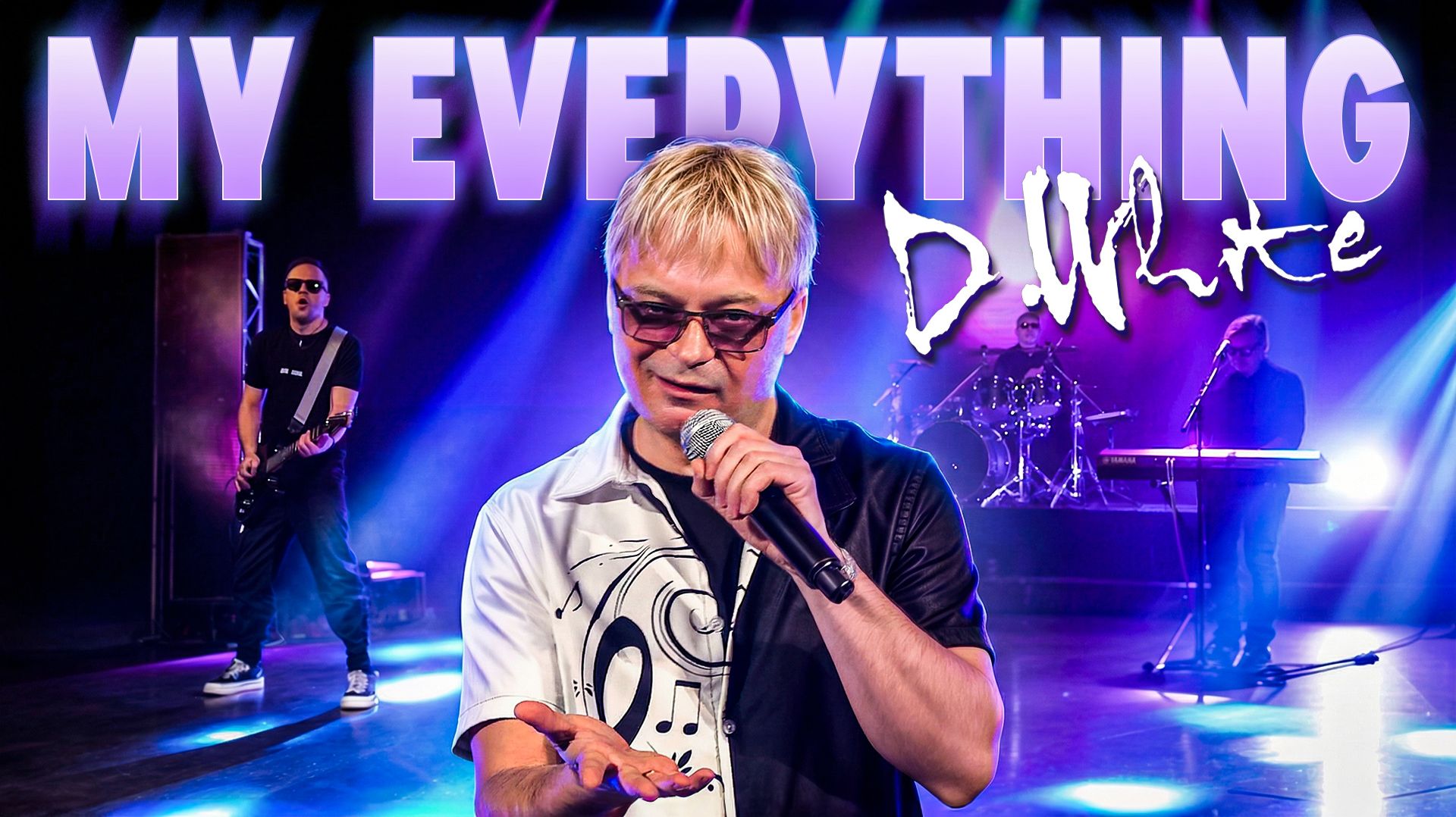 D.White - My Everything (Concert Video, 2026). NEW Italo Disco, Euro Disco, Europop, music of 80-90s