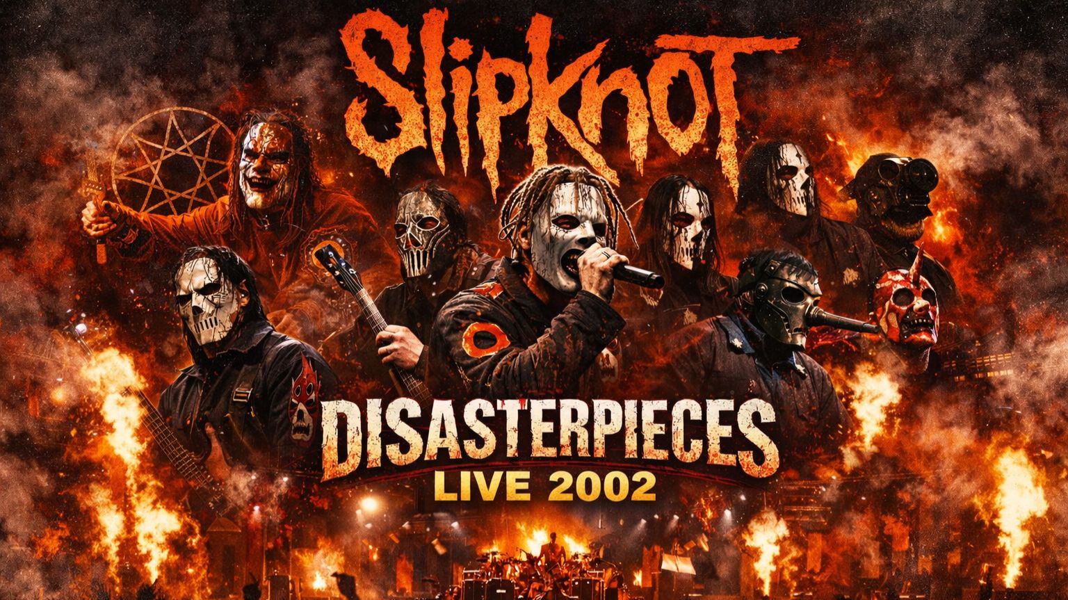 Slipknot — Disasterpieces (Отрывок концерта, 2002) часть 5 / VIP 5