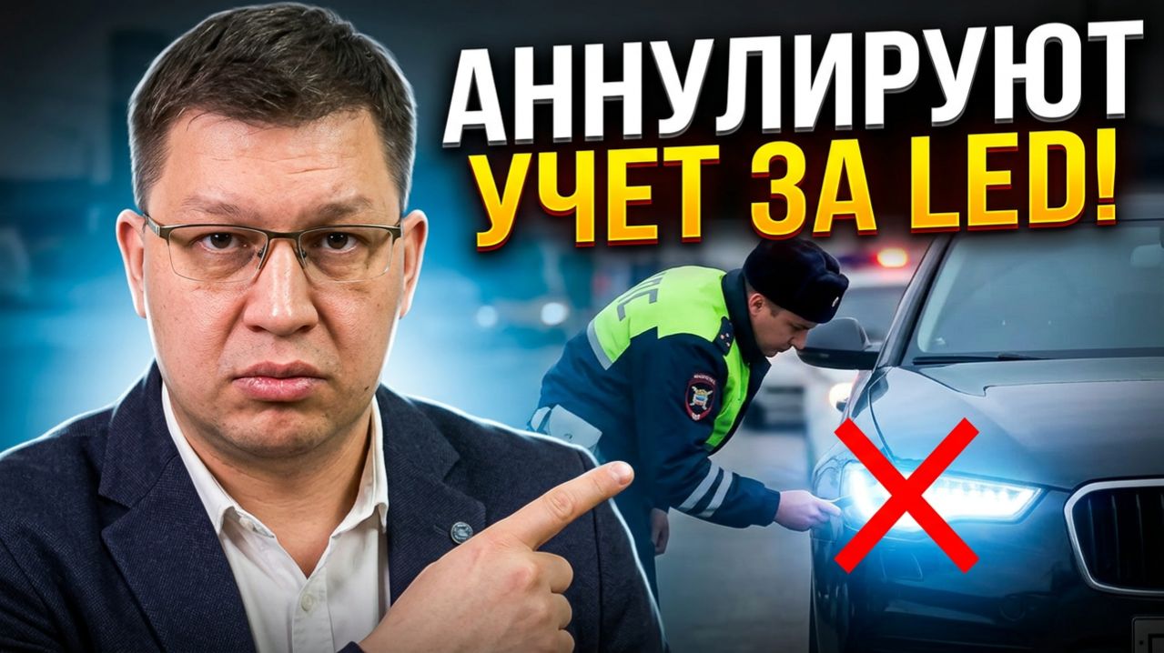 За ксенон и LED прекращают регистрацию!