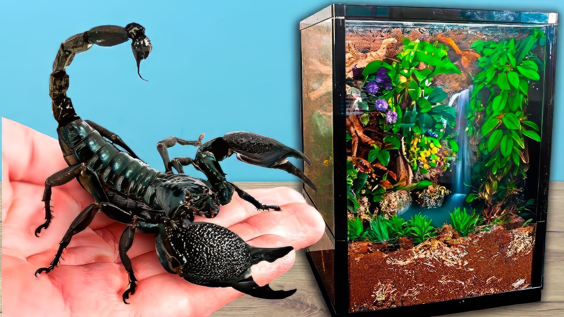 Я построил огромный Террариум для своих Скорпионов!