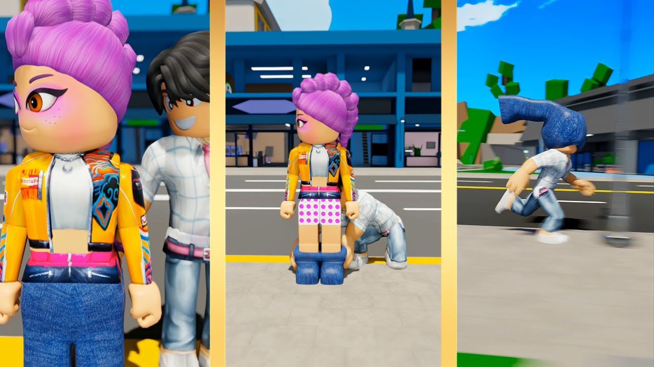 РОБЛОКС Подборка | Руми против Джину, Роб Роблокс, Брукхейвен, Забавный мем | Мультики для детей