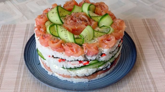 Суши Торт