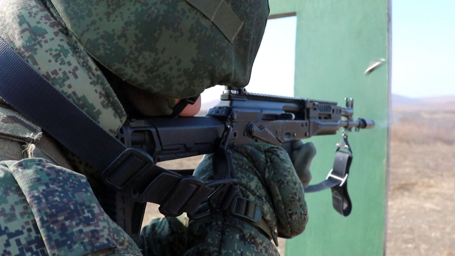 Отработка стрельбы из неудобных положений