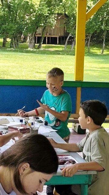 День 6 Детский лагерь "Племя огня", долина тысячи звёзд. июль, 2025