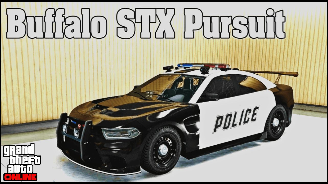 GTA V ONLINE NEW CAR BRAVADO BUFFALO STX PURSUIT POLICE NEW BONUS WEEK #438