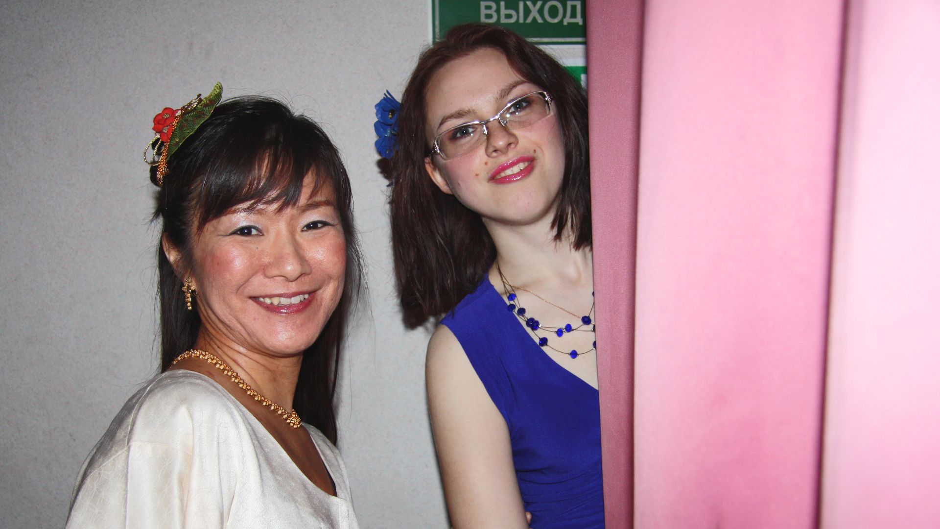 Выступление в детском лагере