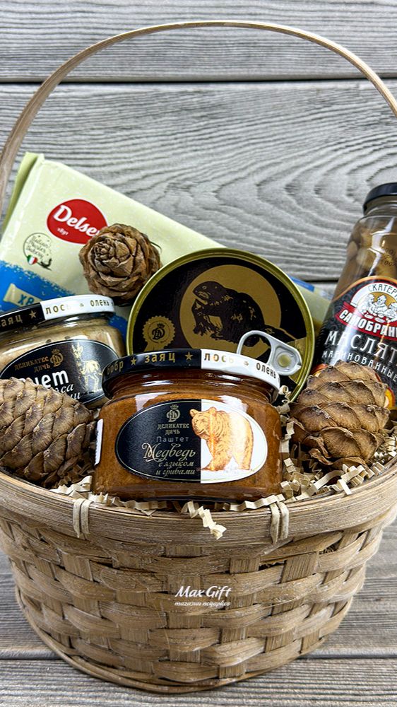 Подарочная корзина «Мужской запас»