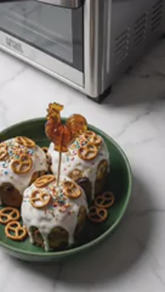 Пасхальное настроение в каждом кусочке: печём нежные творожные куличи #куличи #рецепт