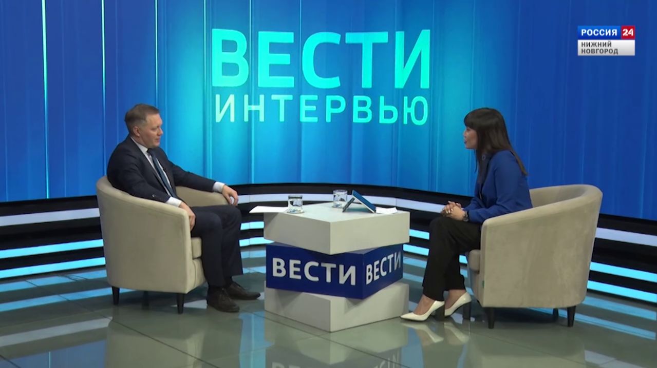 "Вести-Интервью". Гость программы - Александр Бачурин