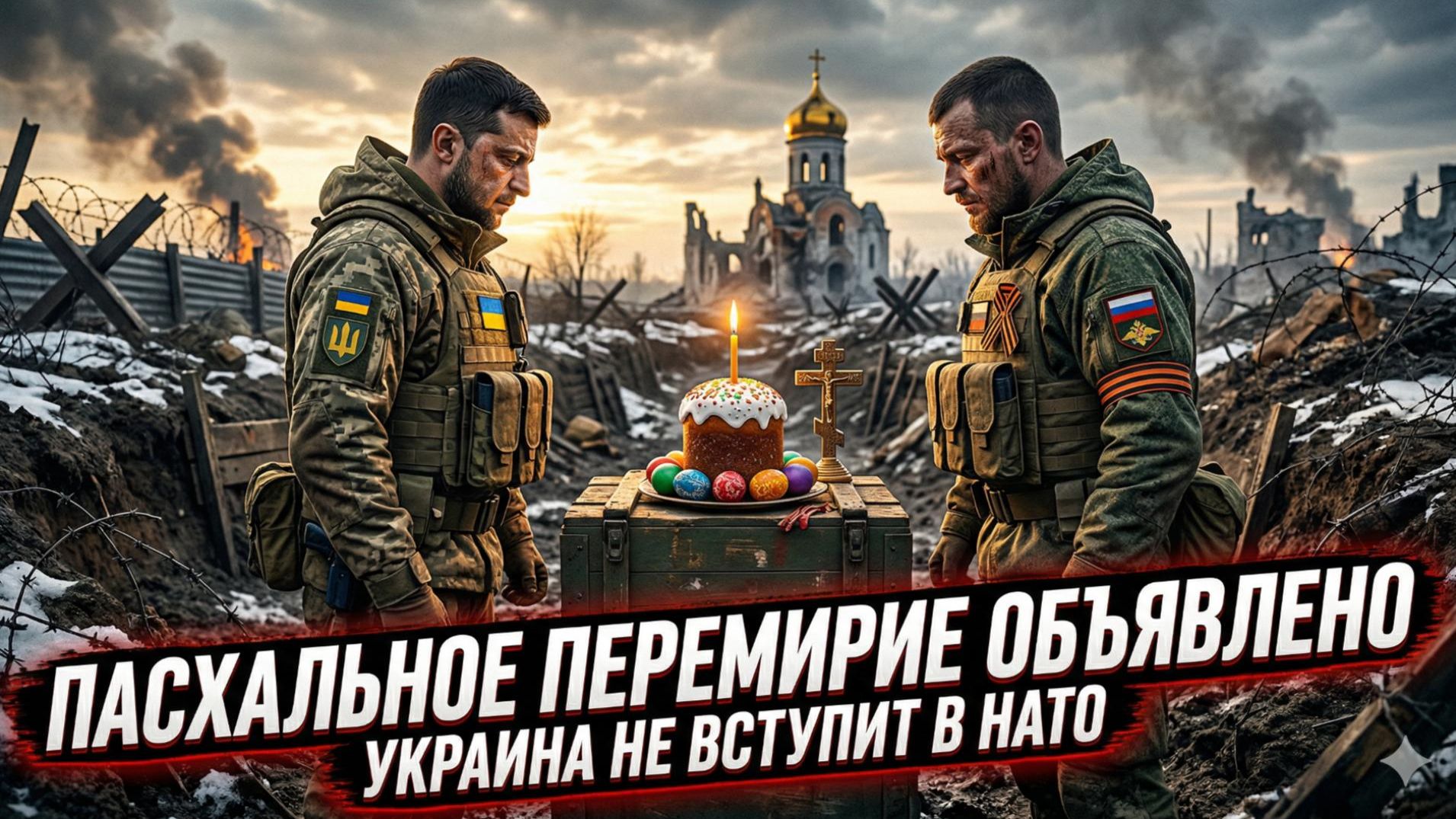 🕊️ Себастиан Сас | Пасхальное перемирие объявлено, но НАТО только что убило мечту Украины