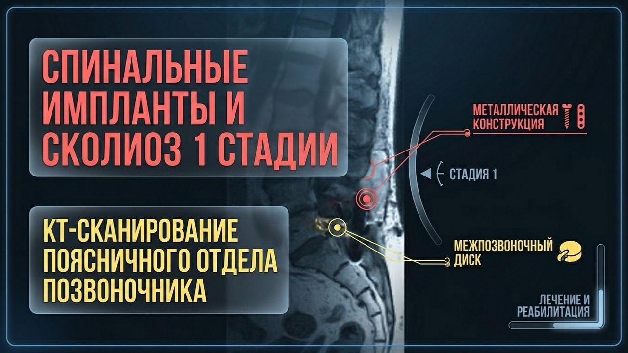 ИМПЛАНТ в позвоночнике (кейдж), САКРАЛИЗАЦИЯ позвонка l5 и УДАЛЕНИЕ ГРЫЖИ на расшифровке КТ поясницы