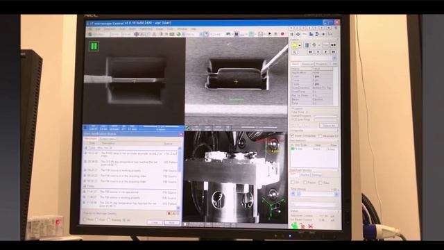 на русском. электронный пучок СЭМ