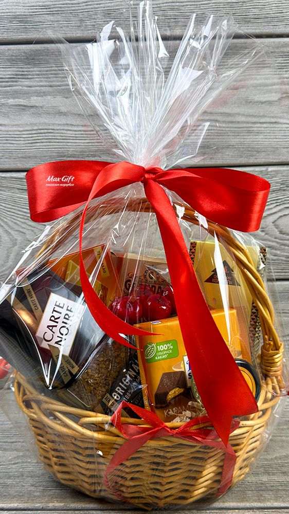 Подарочная корзина «Осеннее утро»