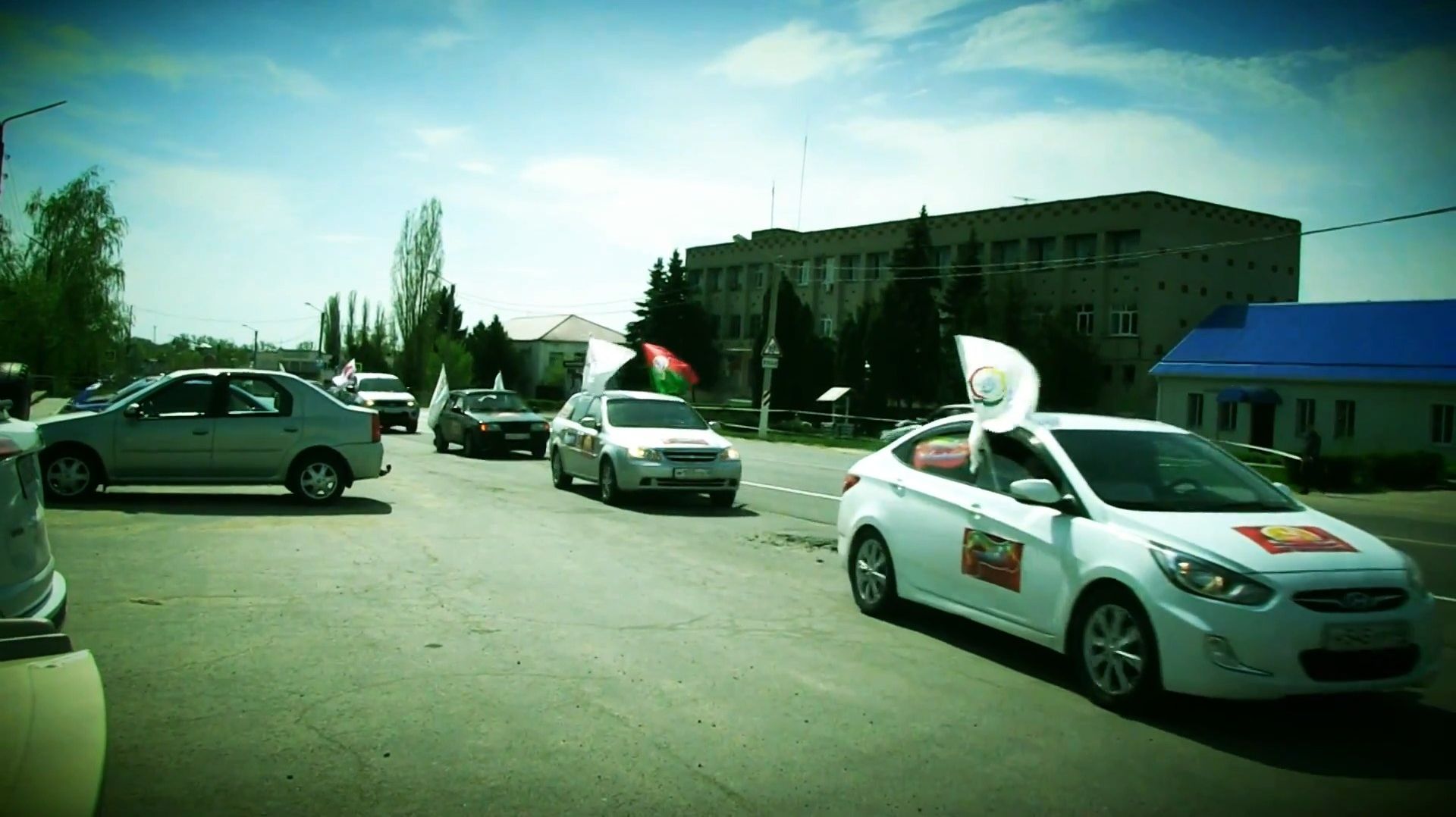 1 мая.  Автопробег «Мы – в профсоюзе!» 2017