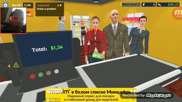 motel manager simulator 3D #1 такую игру ещё не ожидал.mp4