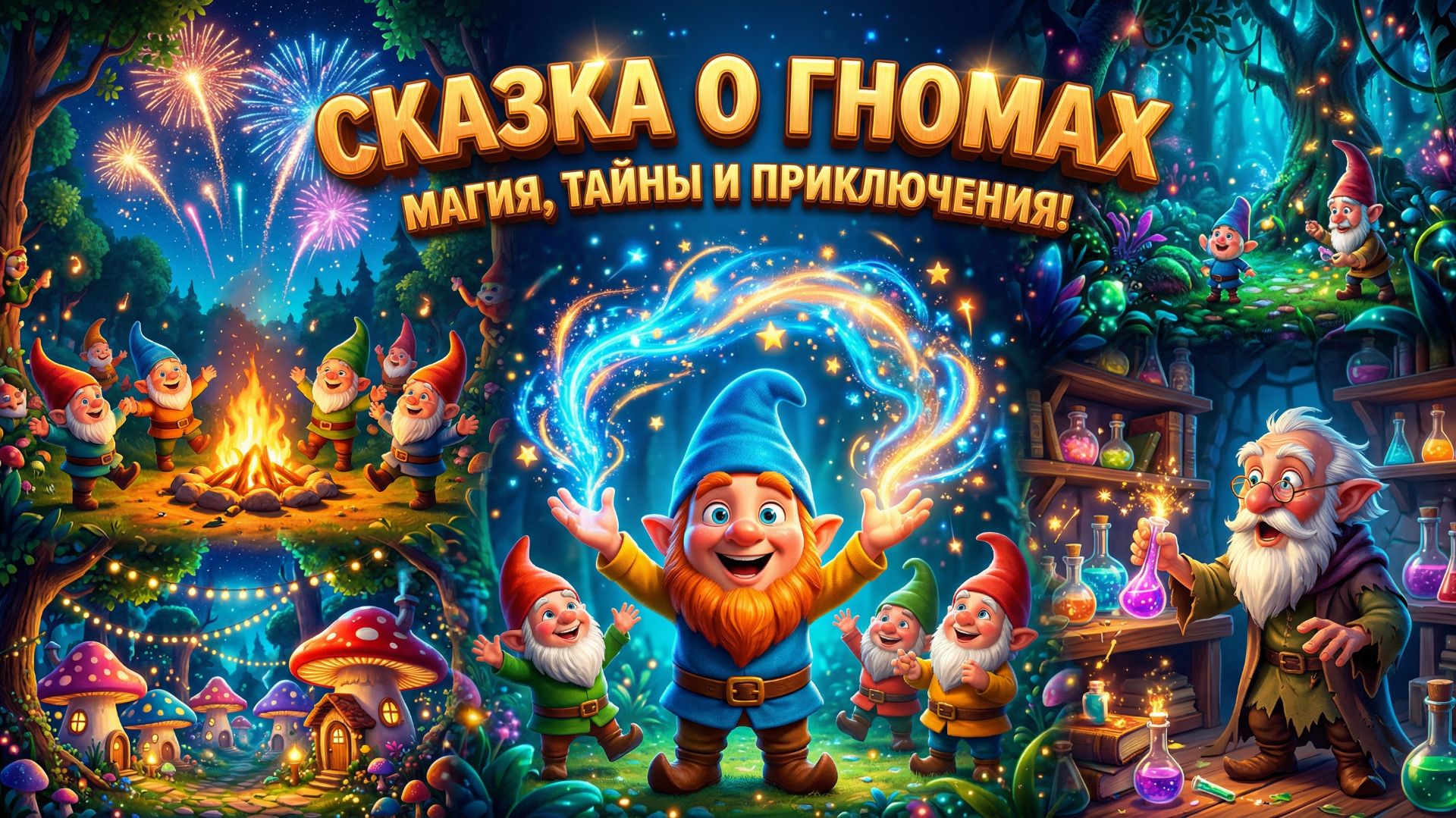 Тайная жизнь грибной деревни