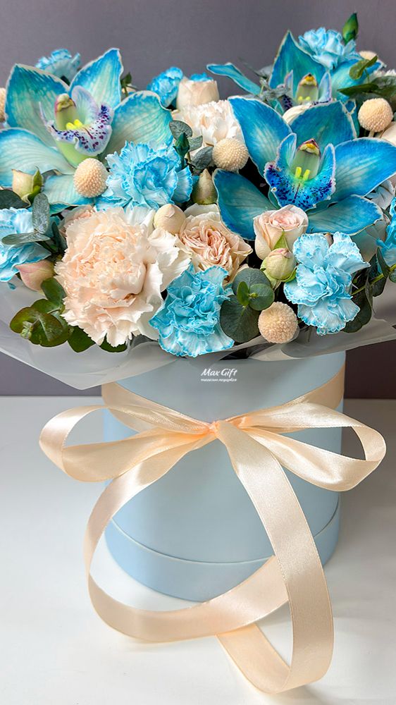 Композиция из цветов «Воздушная акварель»