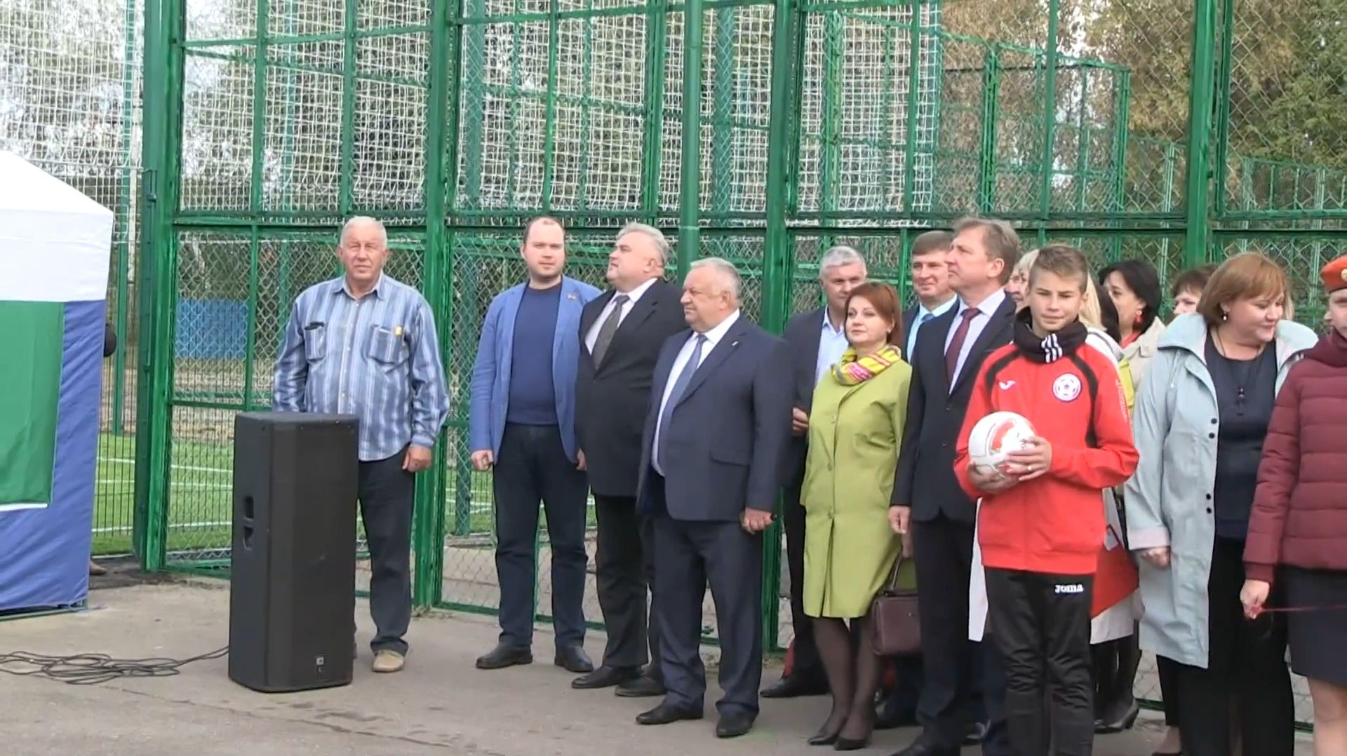 Открытие мини стадиона 2018.
