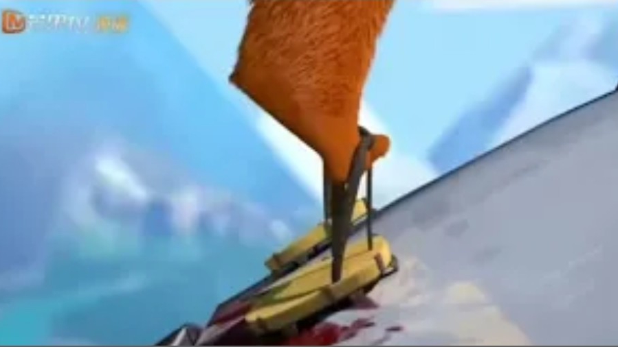 Grizzly and lemmings grizzly legs animation