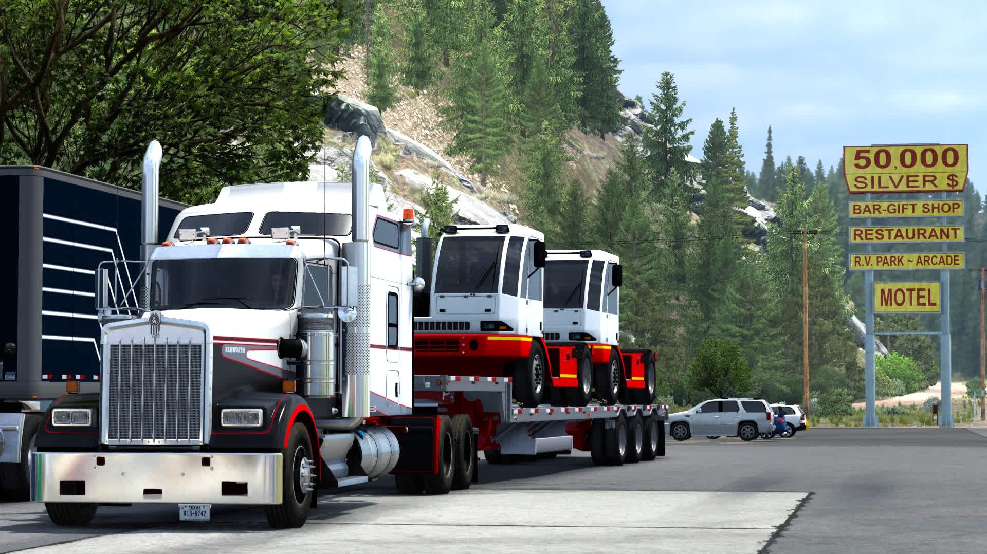 618 / ATS 1.58 / Kenworth W900 / С грузом на Запад.
