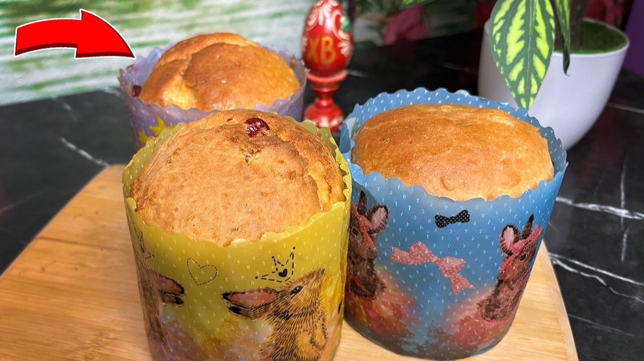 Пасхальный кулич — ТОТ САМЫЙ рецепт из детства!