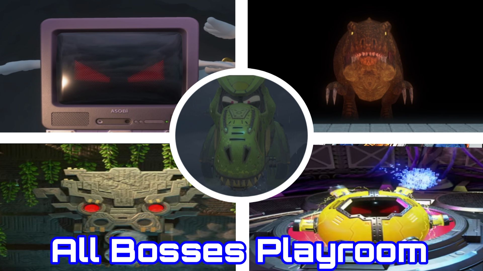 Astro's Playroom Все боссы (All Bosses)
