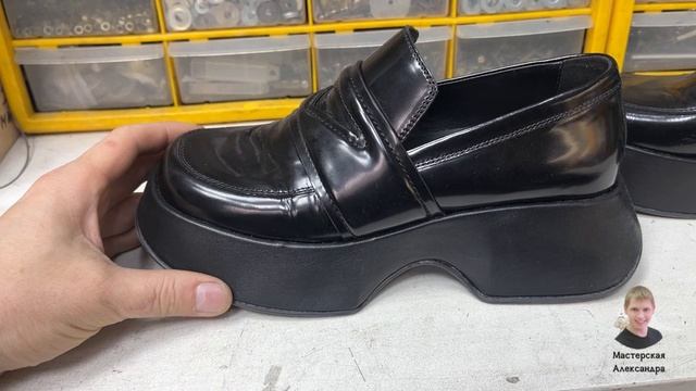 Ремонт платформы обуви