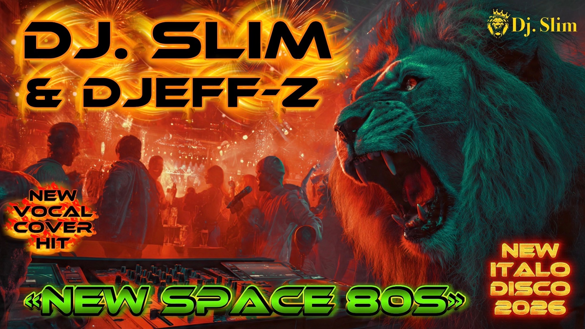 Dj. Slim & Djeff-z - New Space 80s 🎵New Vocal Cover HiT // NEW ITALO DISCO 2026🎵