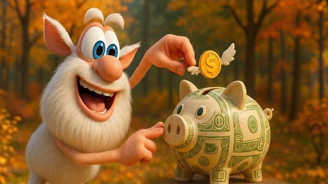 Буба - Свинья-копилка Мультфильм для детей