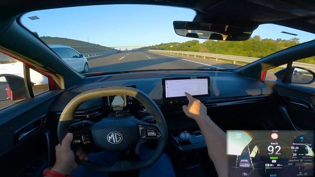 Тест-драйв MG 4 COMFORT 2023 от первого лица I 4K