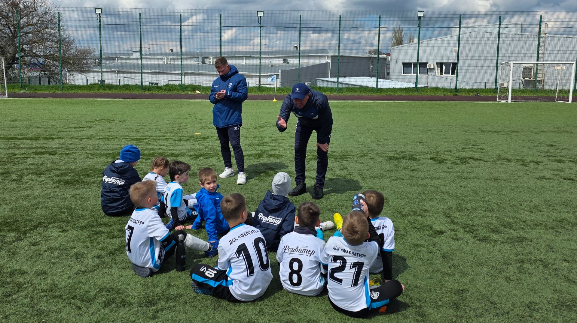 11.04.2026-ДСК "Фарватер" синие г.Севастополь : ДФШ "РК-Спорт Лермонтова". 1 тайм