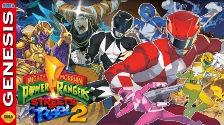 Streets of Rage 2 Power Rangers Rita's Rewind v.1.0 [SMD]