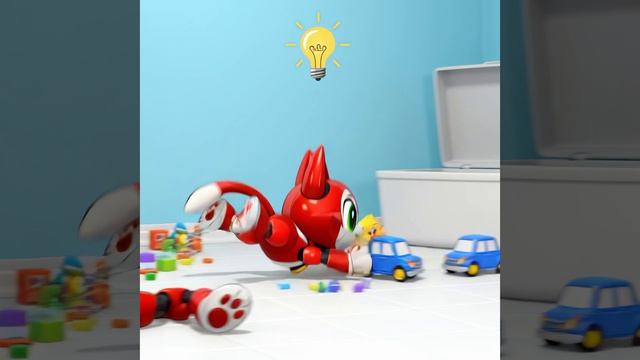 Мурбот и игрушки. Смотреть до конца!
