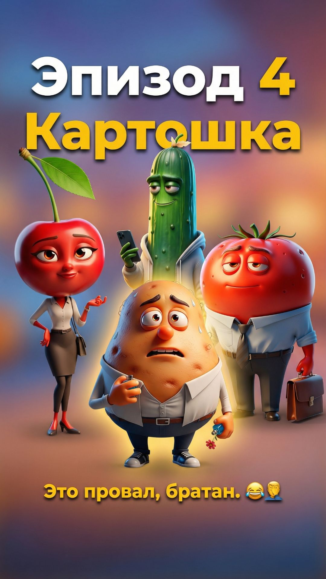 Приключения Огурца и Помидора | Эпизод 4 — Свидание Картошки