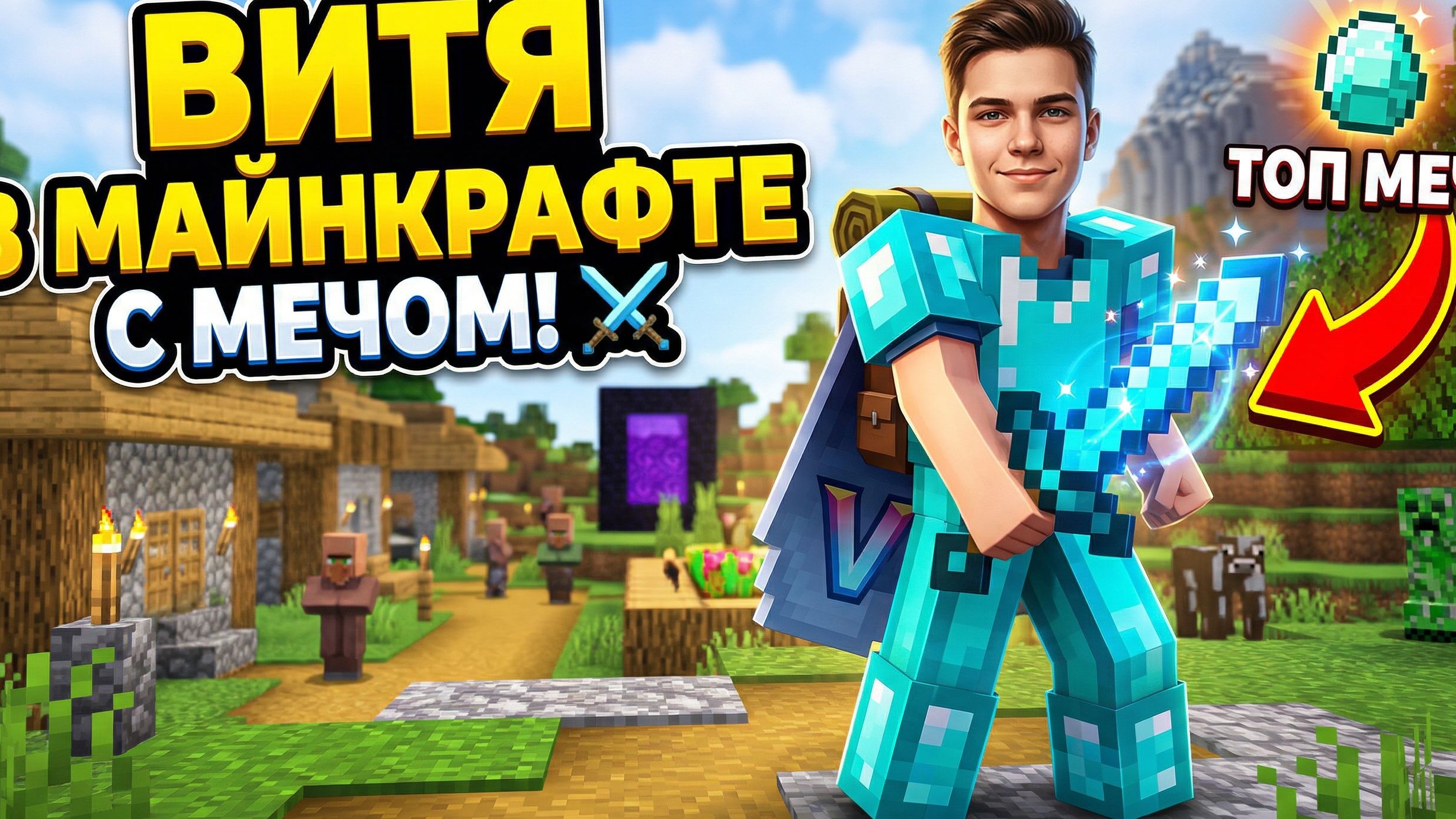 Вите наконец-то снял Minecraft в java Эдисон